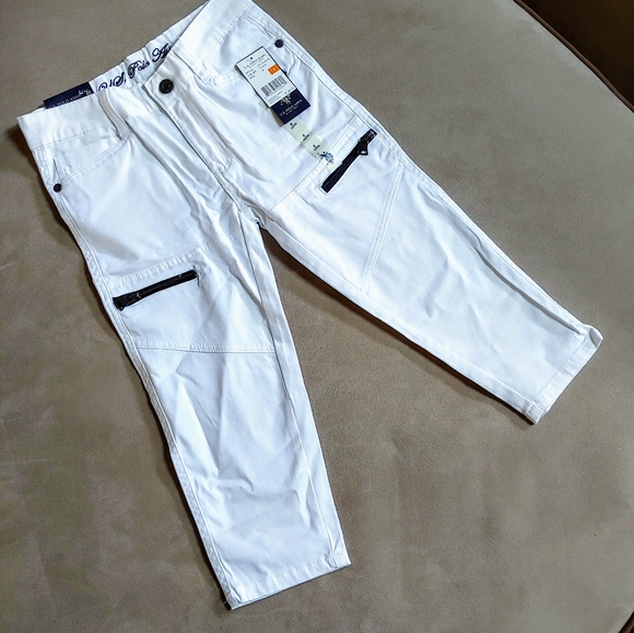 U.S. Polo Assn. | Bottoms | Us Polo Assn Capri Cargo Pants Nwt | Poshmark